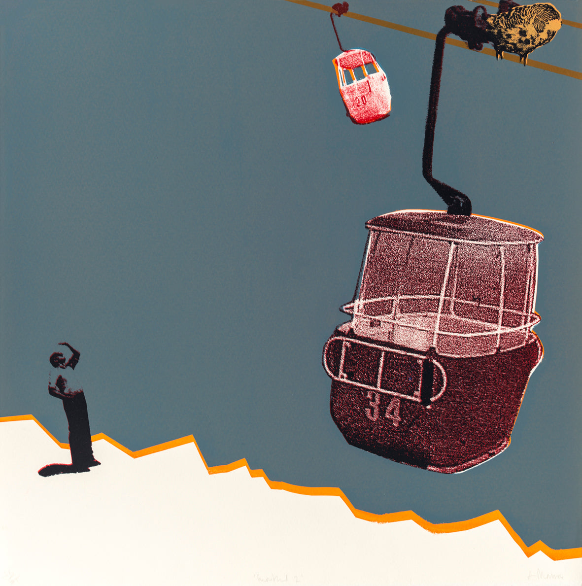 Anna Marrow -Snow Blind II– Chalet Art Store